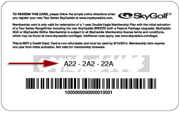 Activate A Product | SkyGolf 360